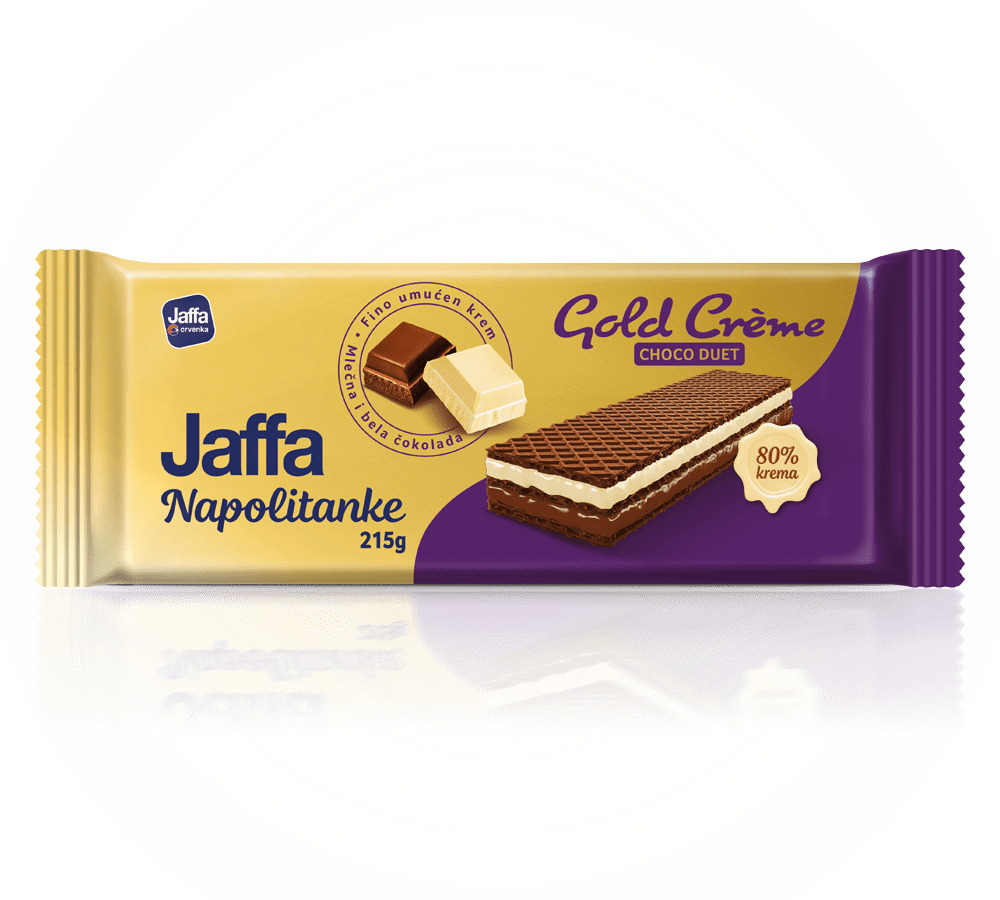 Jaffa Wafers Gold Crème Choco Duet - Jaffa fabrika biskvita i keksa